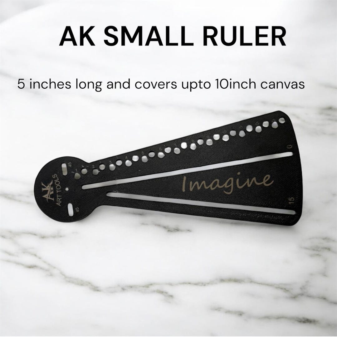 AK ART RULER - 5 Inch - Etsy