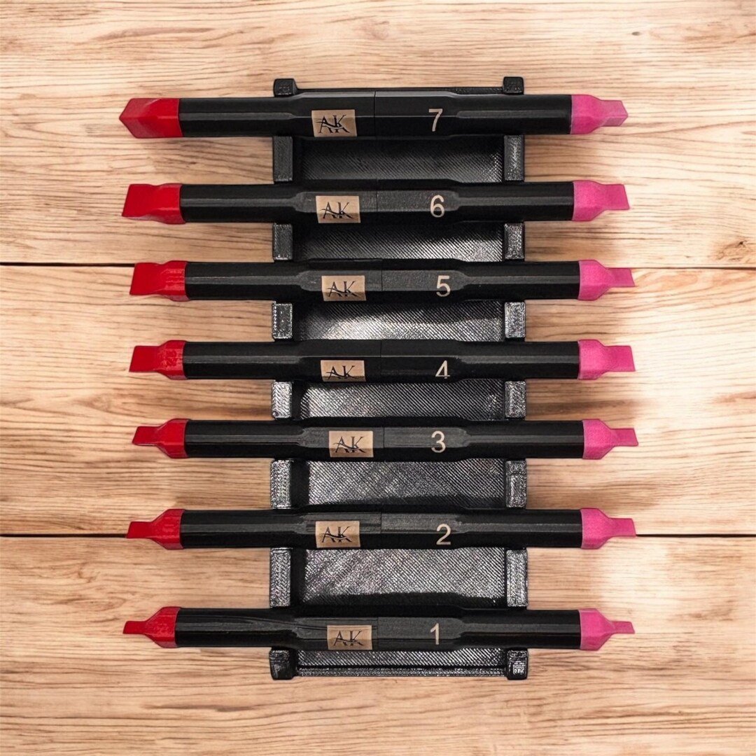 Double Sided Tear Drop Dot Painting Tools: Floral Scrapbook Stamps - Etsy