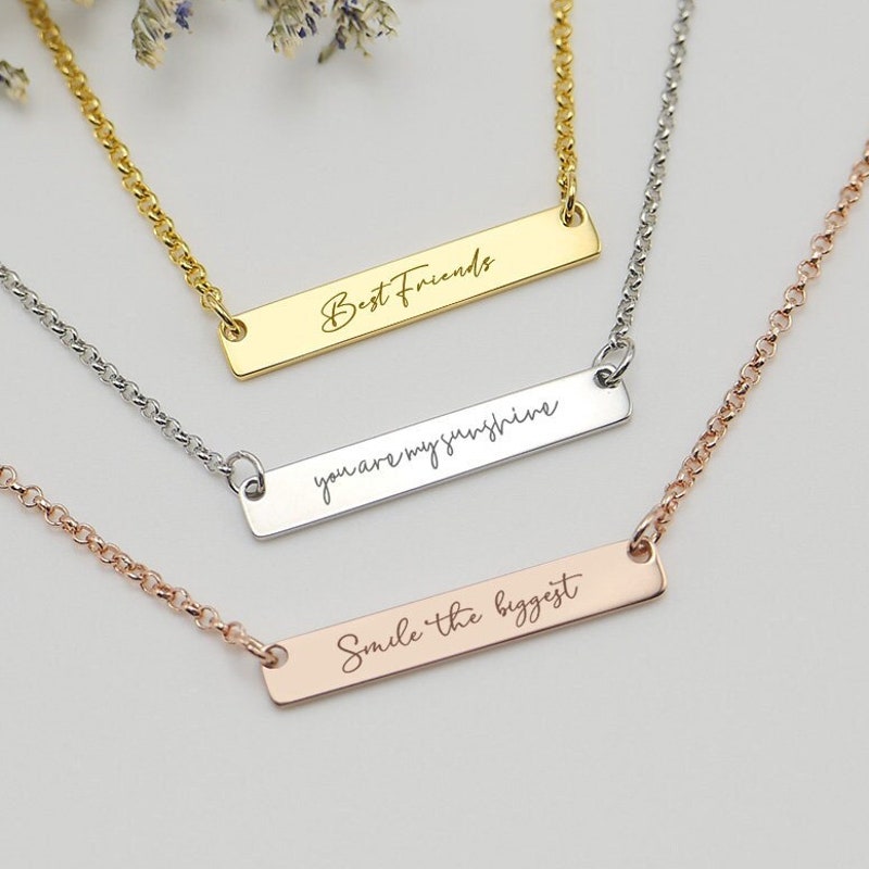 Custom Necklace - Etsy