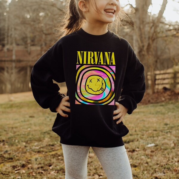 Pink Kids Girls Nirvana Shirt - Etsy