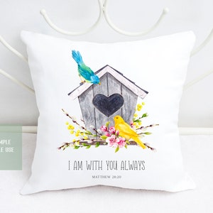 PNG File - I Am With You Always Matthew Birds, Birdhouse Digital ...