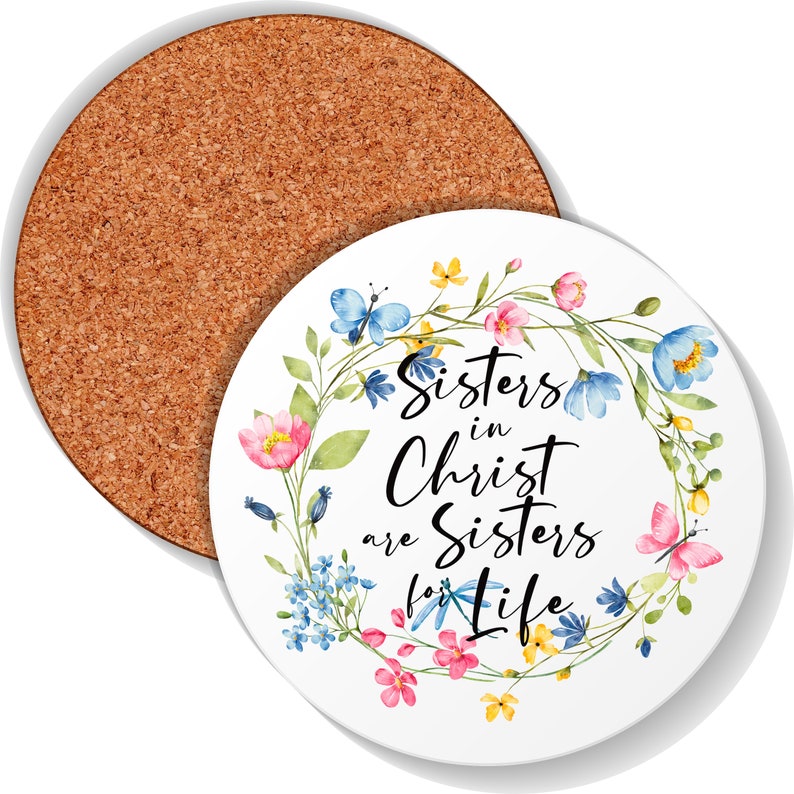 PNG File - Sisters in Christ Are Sisters for Life Bright Floral ...