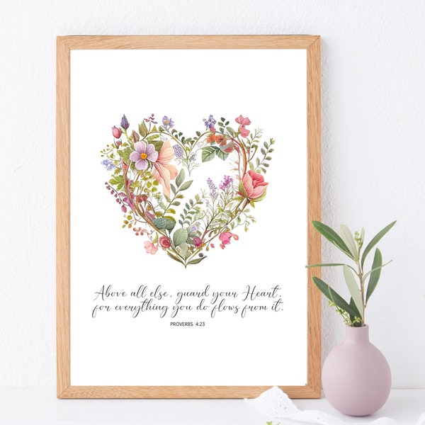 Guard Your Heart - Etsy