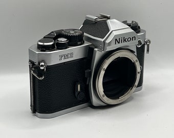 Gorgeous Black Paint Nikon FM2N 35mm Film Camera Mint 90 Day Warranty ...