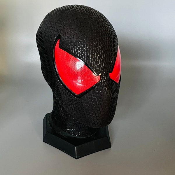Spiderman Noir Mask - Etsy