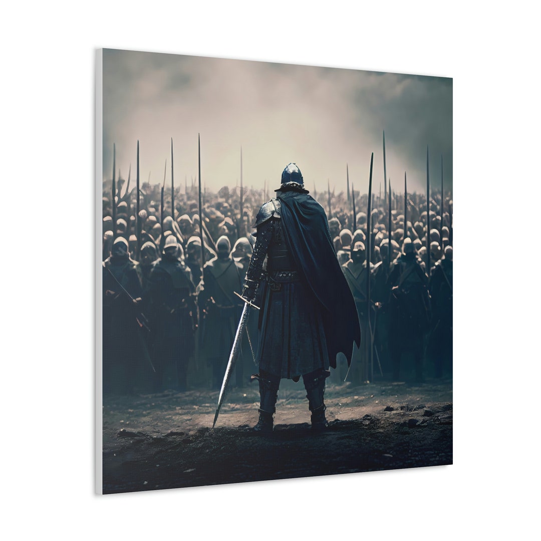 Last Knight - Canvas Gallery Wrap High Quality Print Wall Art Home ...