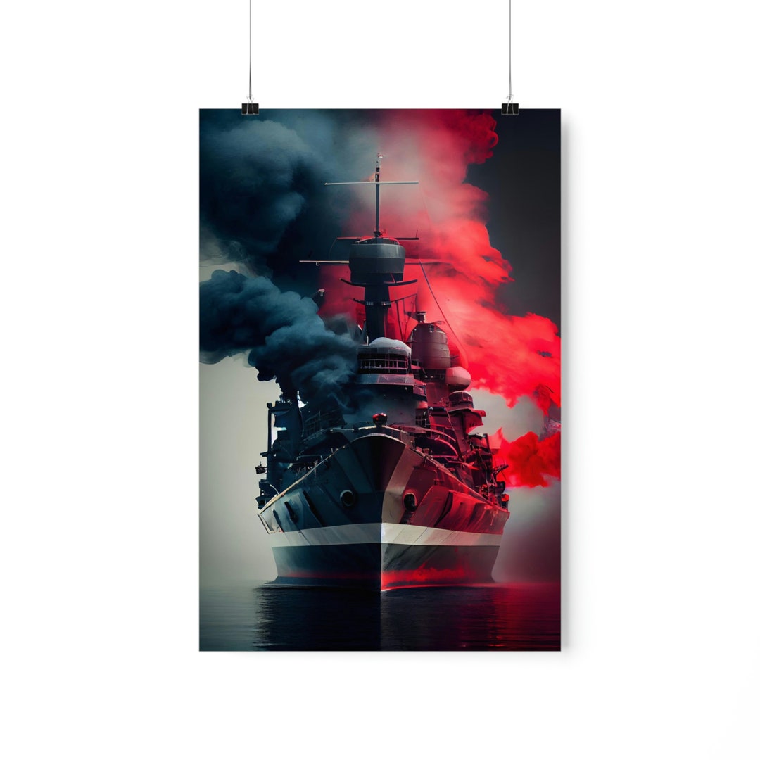 Iowa Class - Premium Matte Posters Wall Art Home Decor High Quality ...