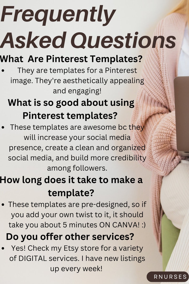 75 PINTEREST PIN Templates | Canva Pinterest Templates | Neutral ...