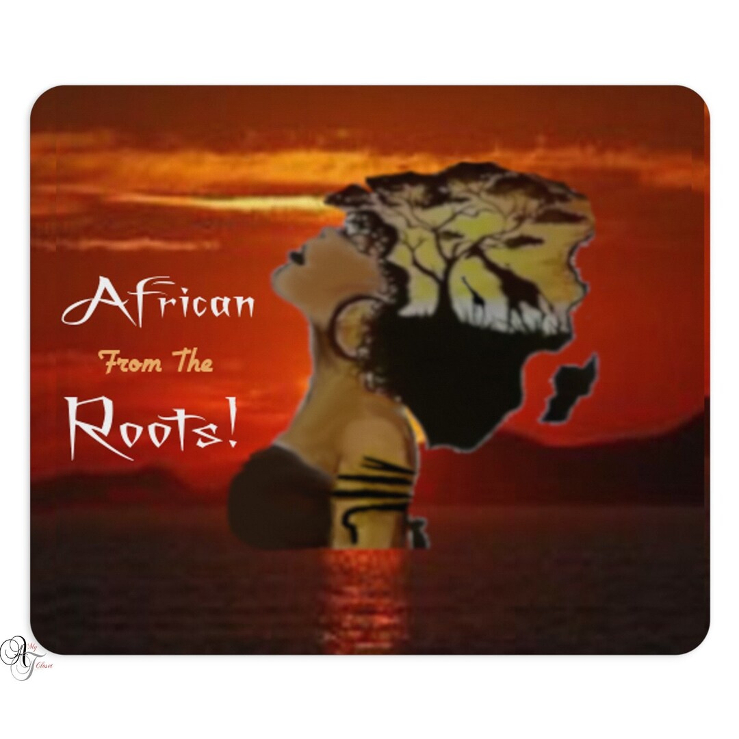 African Roots, Mouse Pad round - Etsy