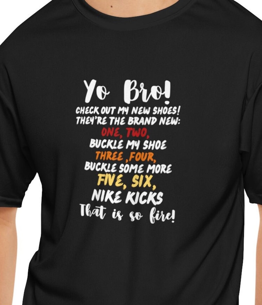 Yo Bro Check Out My New Shoes Funny Meme, Viral Tiktok Trend, One Two ...