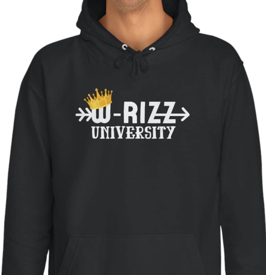 Rizz Gift Shirt, Funny Meme W Rizz Hoodie, Rizz Shirt, Viral Trend ...