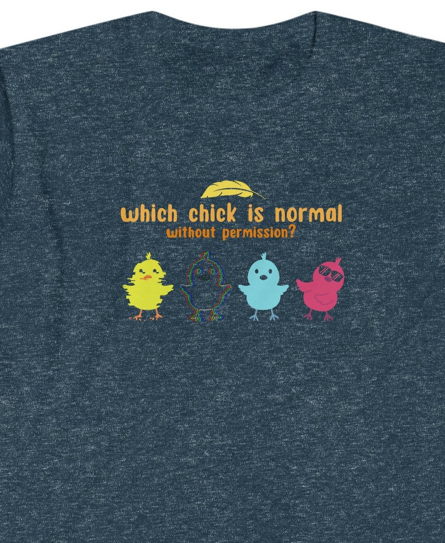 Funny Chick Tshirt, Viral Tiktok Meme Chicken Shirt, Which Chick With ...
