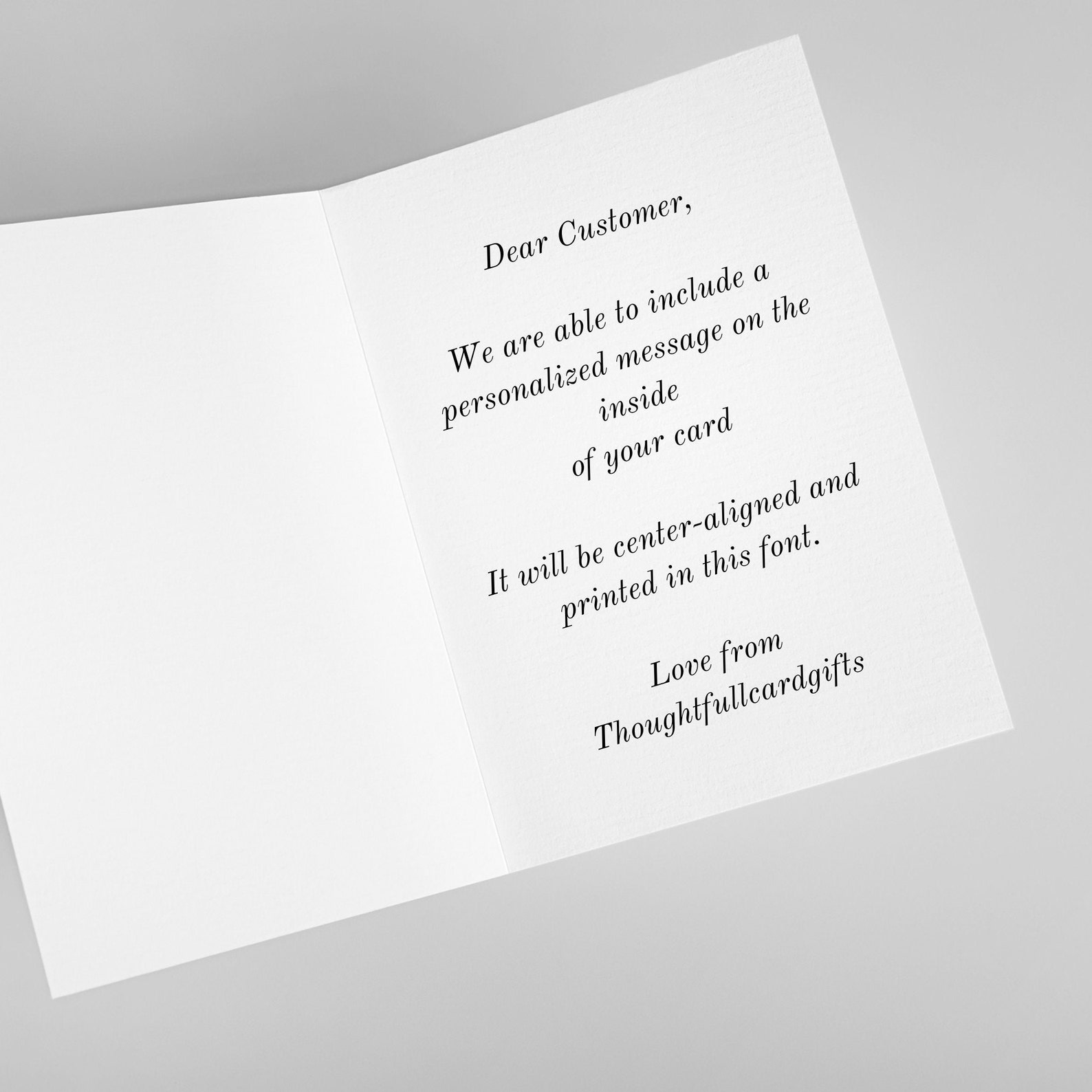 Create Your Own Card Custom Photo Text Greeting Card Choose Etsy
