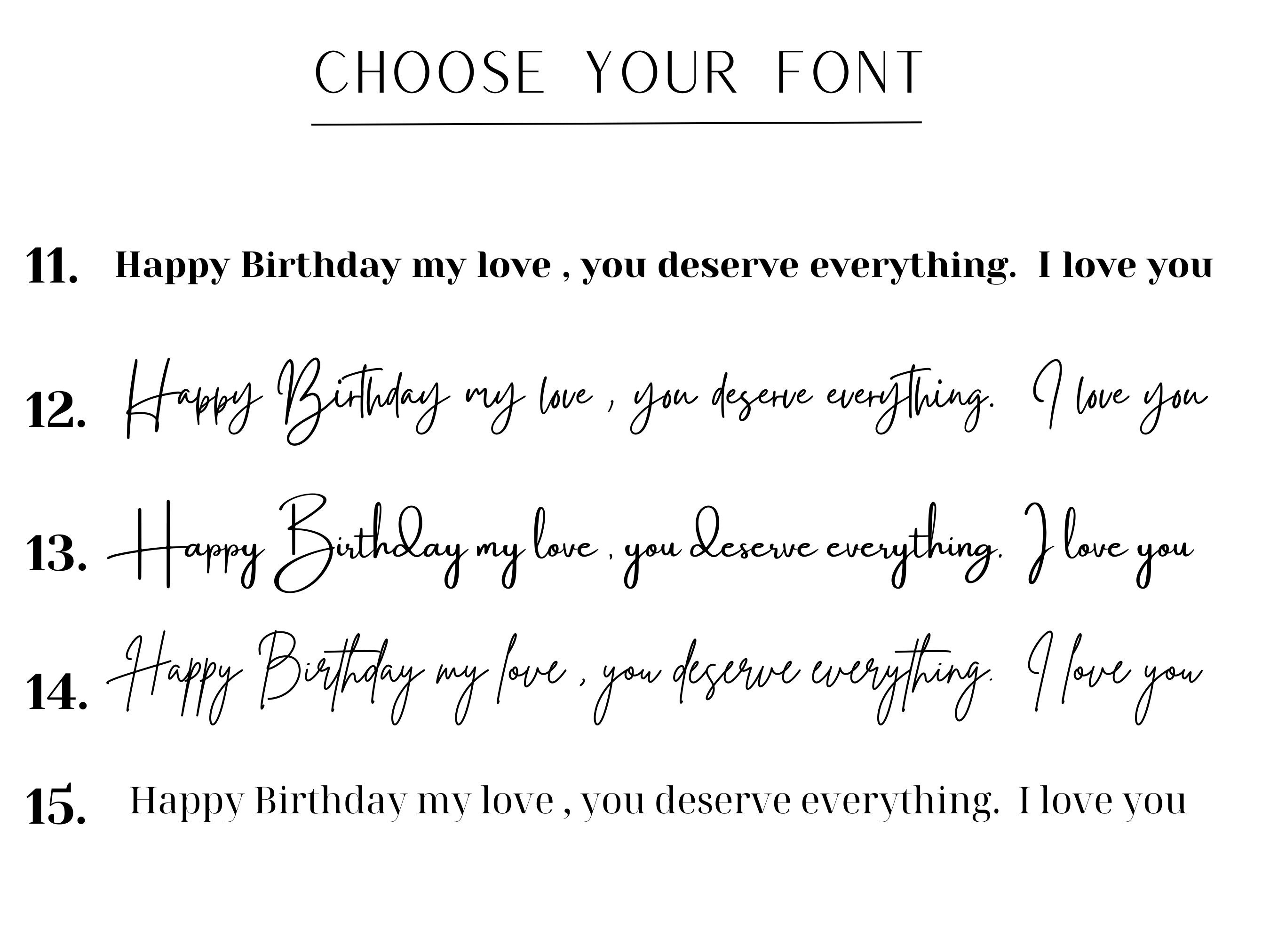 Create Your Own Card, Custom Photo Text Greeting Card, Choose Your Font ...