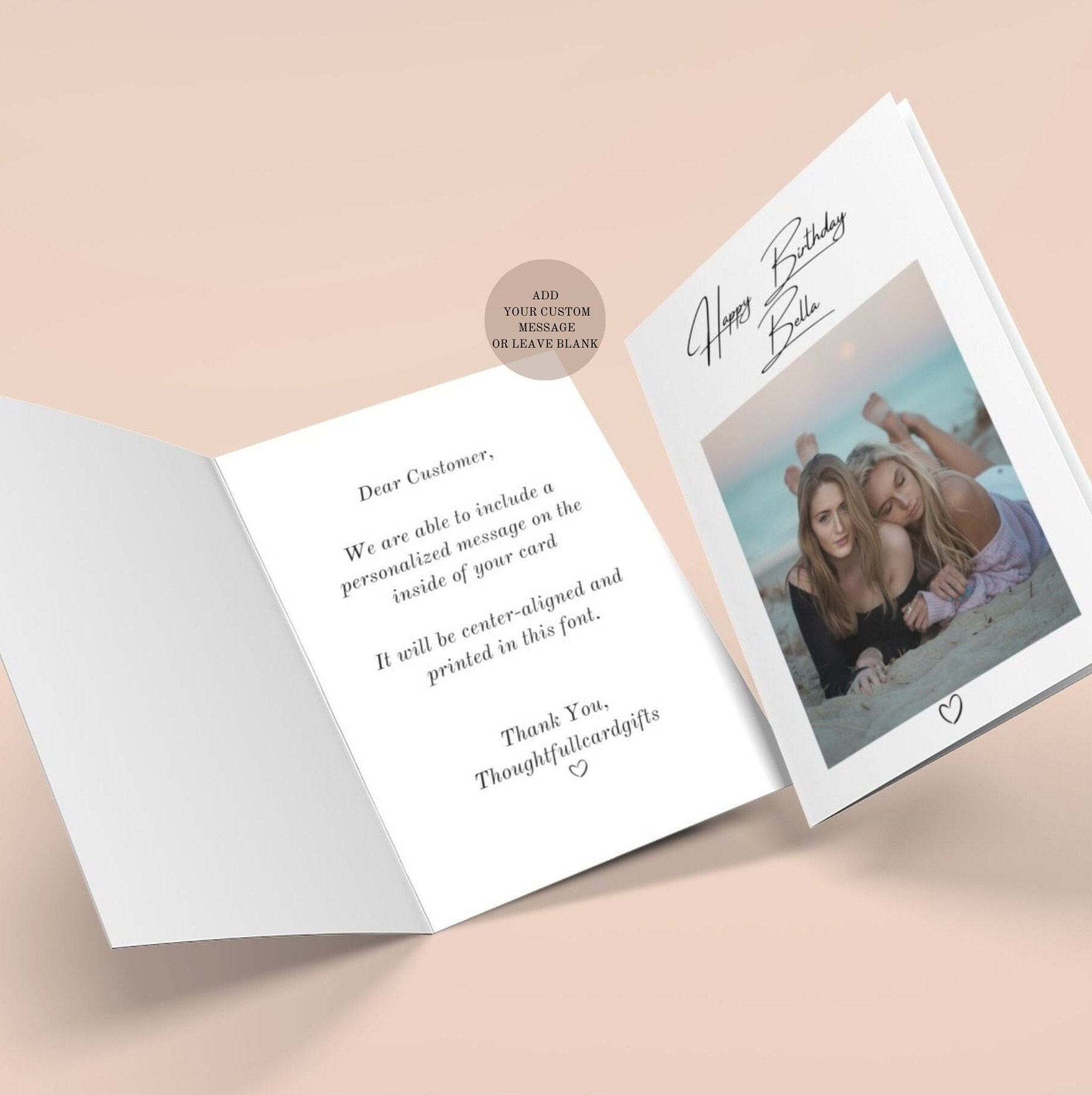 Printable Fathers Day Greeting Card, Father's Day Photo Card Digital ...