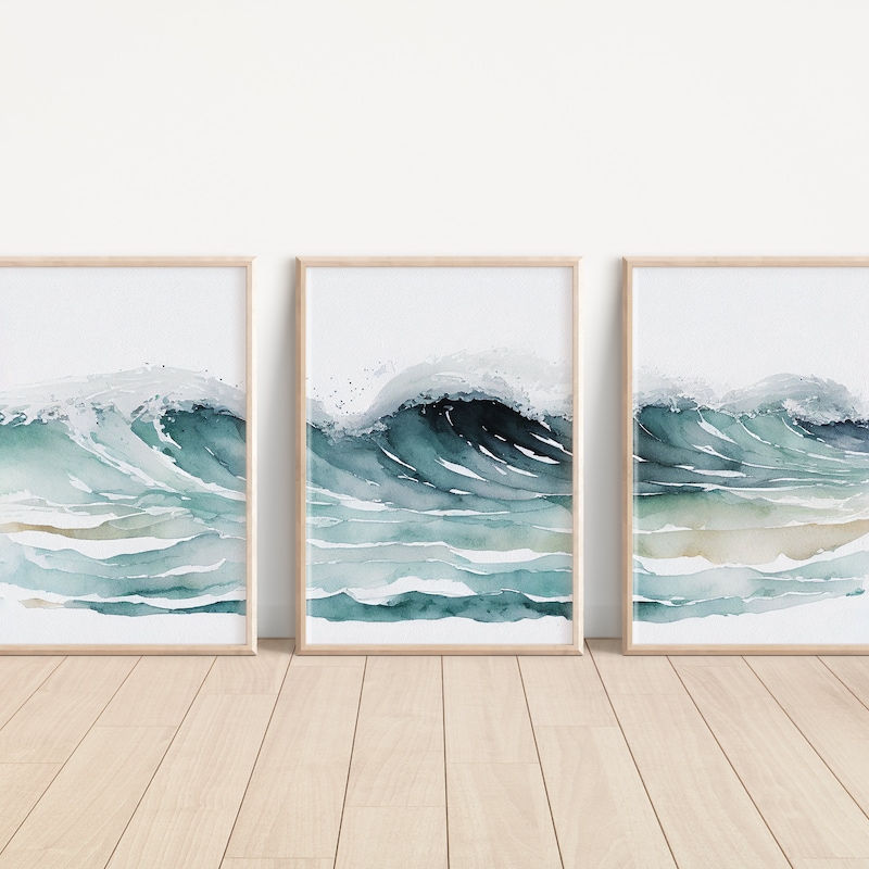 Triptych Wall Art Hawaii - Etsy