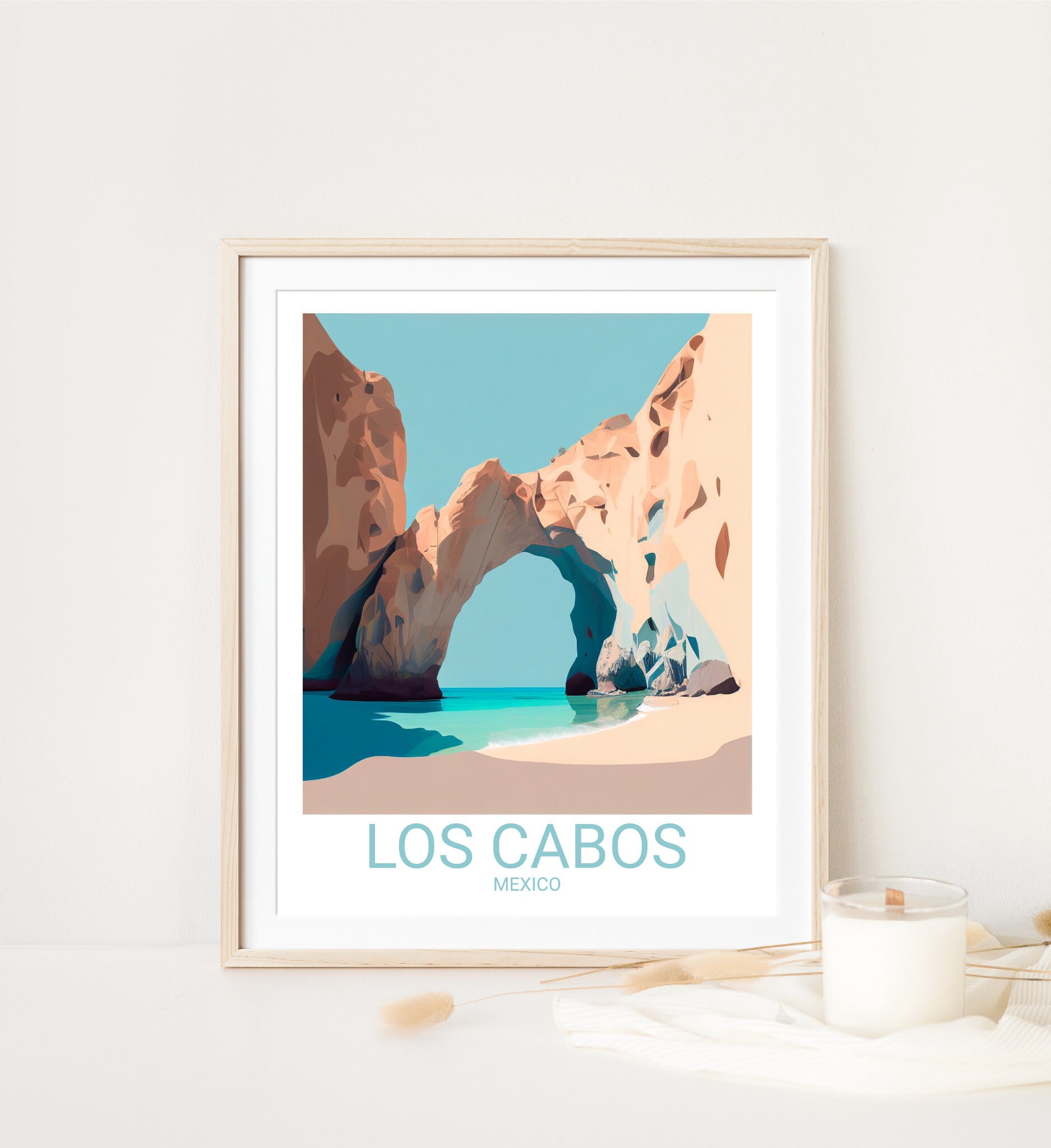 Los Cabos Travel Print, Cabo Artwork, Cabo San Lucas Art, Cabo Poster ...