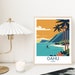 Oahu Travel Print, Hawaii Artwork, Island Art, Oahu Poster, Travel ...
