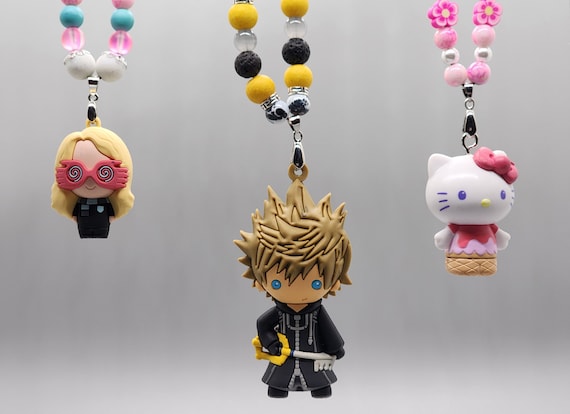 Hello kitty rear view mirror charm store