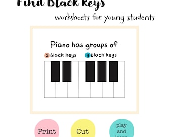 My First Piano Lesson Piano Finger Numbers - Etsy
