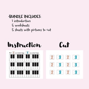 My First Piano Lesson - Find Black Keys - Etsy