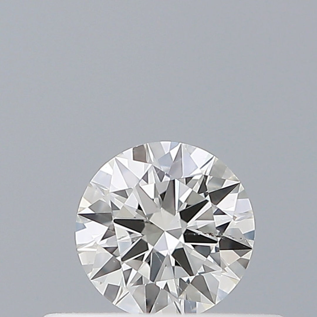 Natural Loose Round Shape White H Color Diamond 0.24ct Shape Round Cut ...