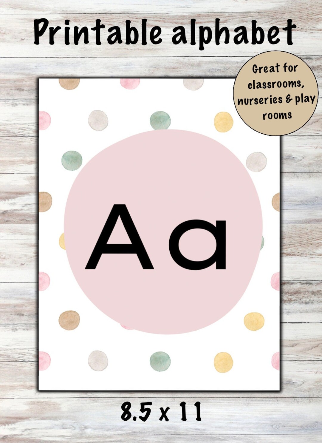 Boho Alphabet Digital Download - Etsy