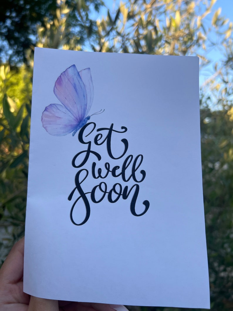 Printable Get Well Soon Card - Etsy
