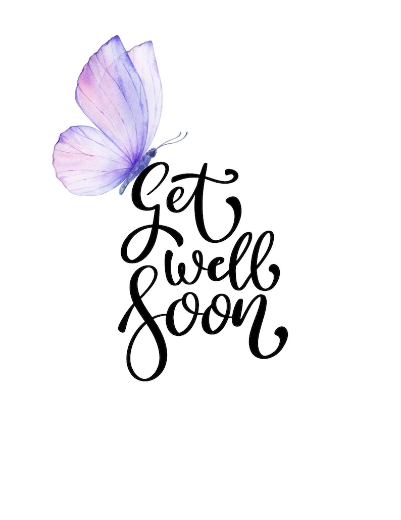Printable Get Well Soon Card - Etsy