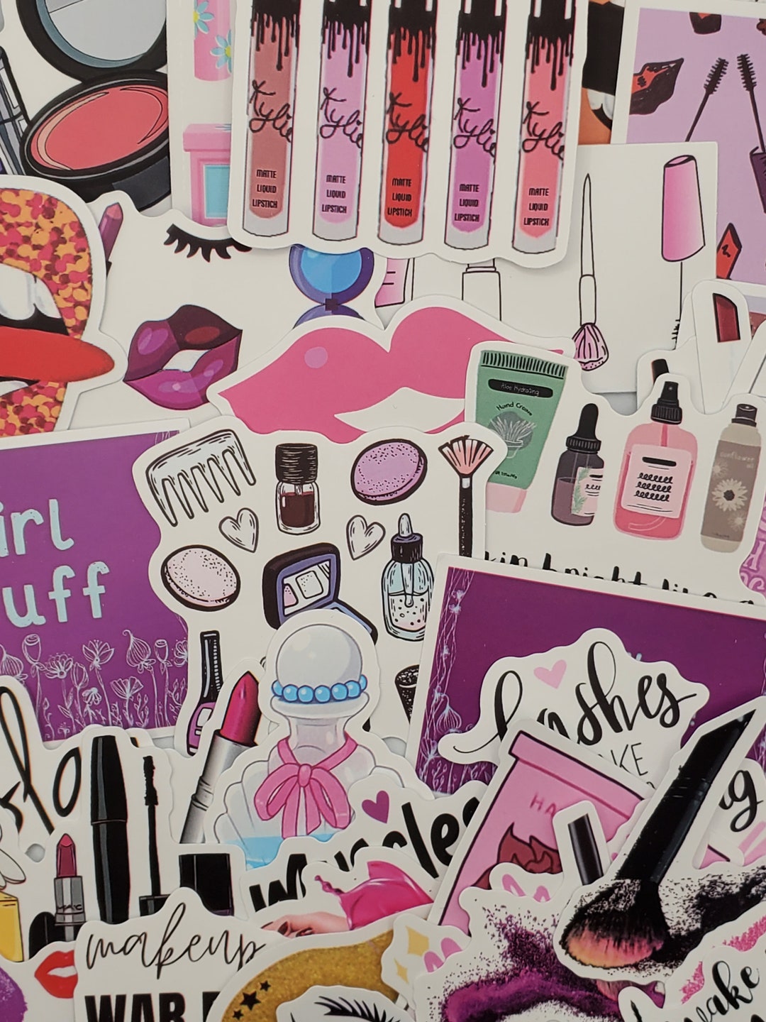 Stickers GLAM. Stickers for Notebooks Lockers or Laptops. 65 Count. - Etsy