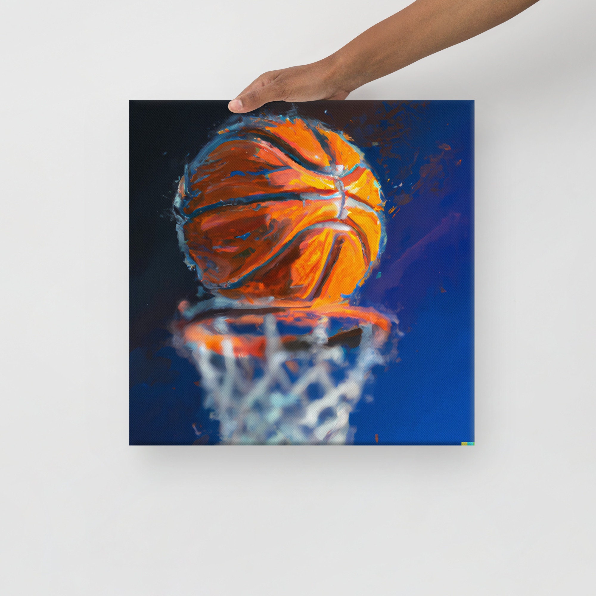 Basketball Paintings Canvas