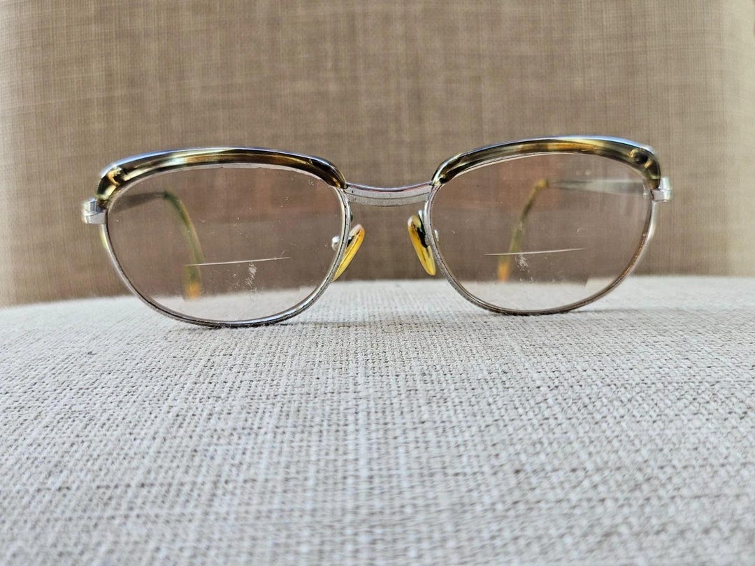 Vintage Safilo Women Glasses Frame Silver Tone 50[]18 135 Eyeglasses ...