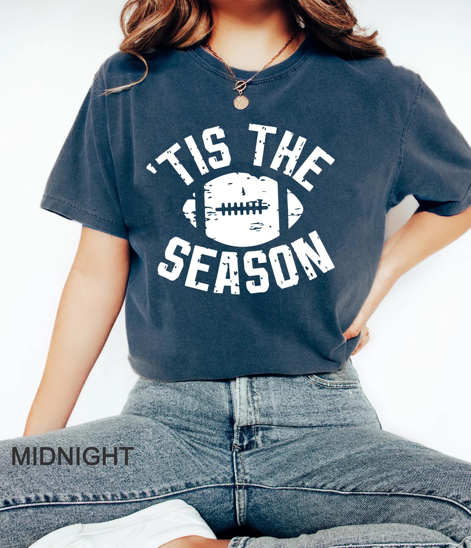 Comfort Colors® Tis the Season Football Shirt, 'tis the Season Sports T ...