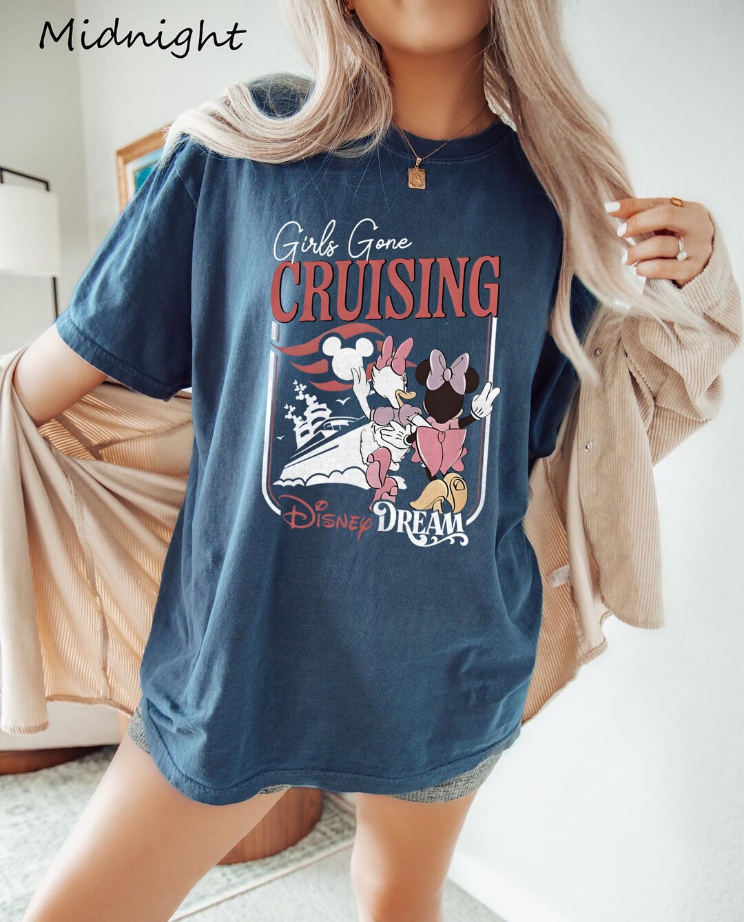 Minnie & Daisy Cruise Shirt, Family Matching Cruise Trip Tee, Girls ...