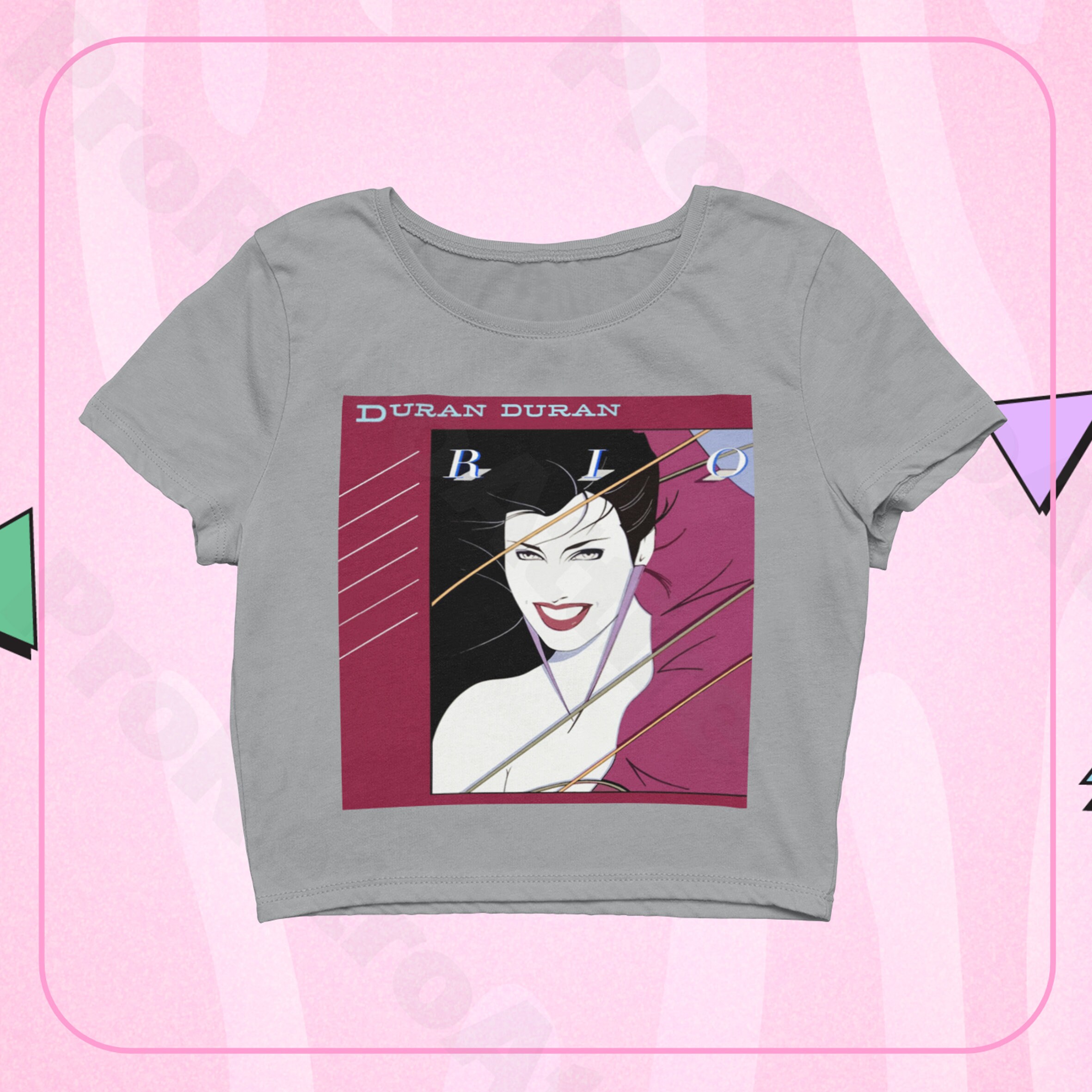 Rio Crop Top, 80s Retro Shirt, Music New Wave Shirts, British Band ...