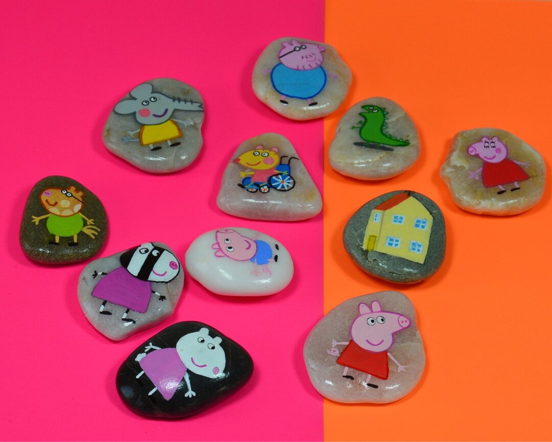 Story Stone / Set of 11, Fairytale, Narrative Pebbles, Toys for ...