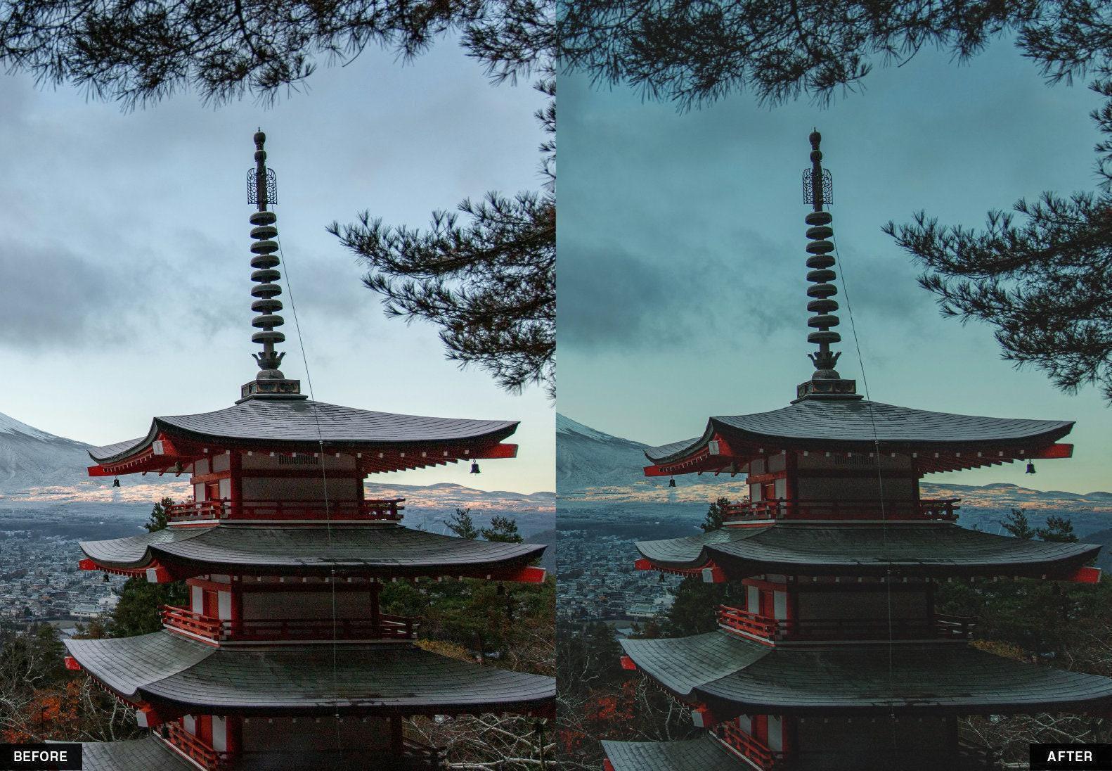 20 Cinematic Japan Video Preset, Cinematic Film Video Filter, Photo and ...