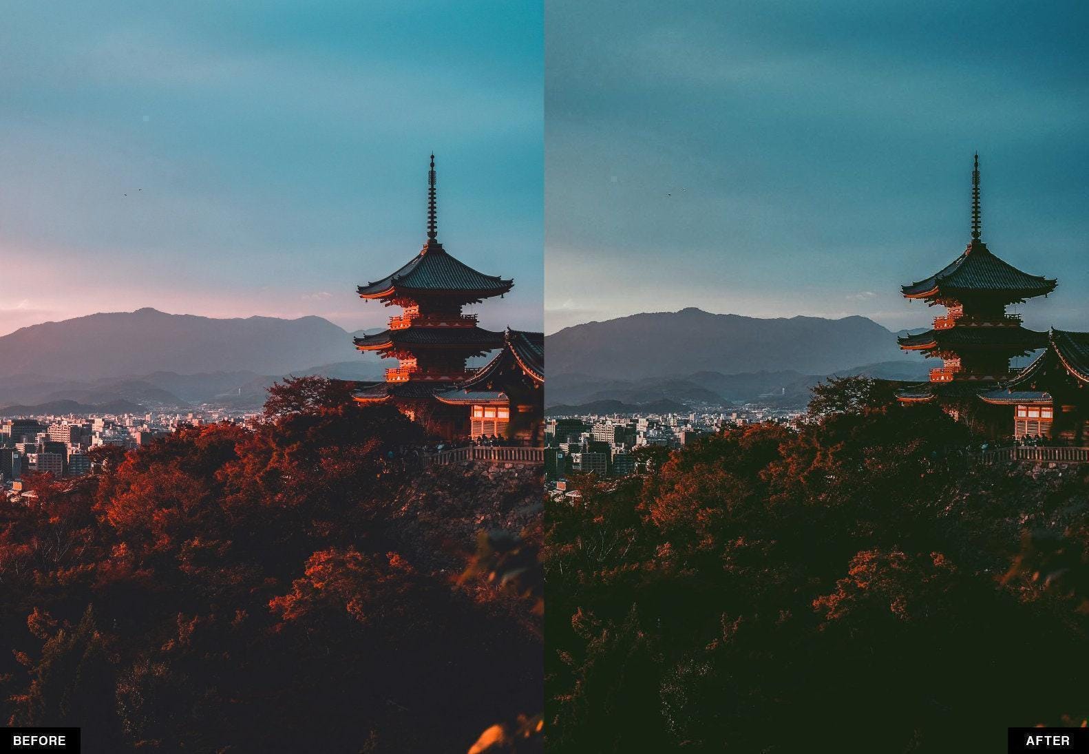 Cinematic Japan Bundle | Lightroom Preset & Luts, Travel, Holiday, Trip ...