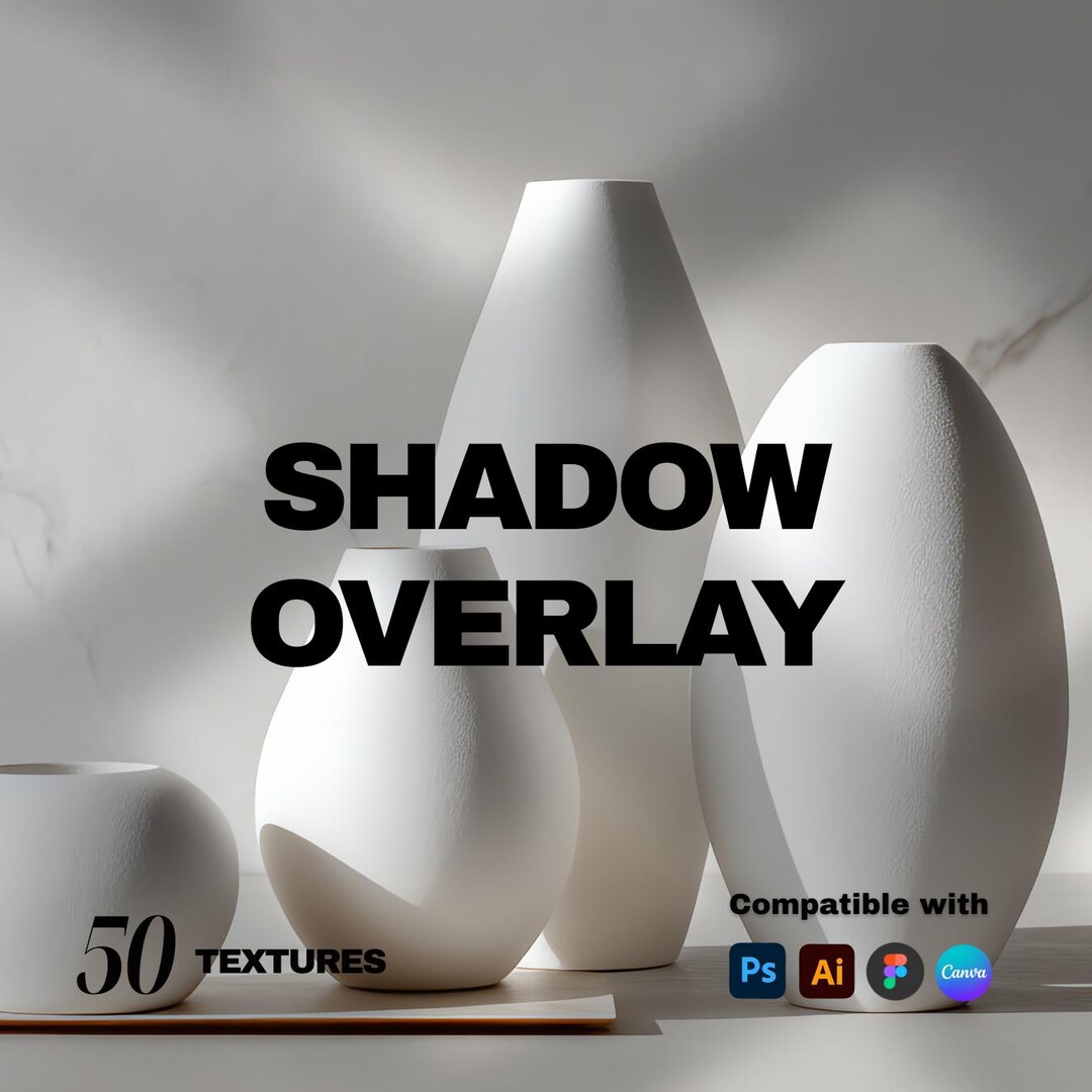 Shadow Overlay Textures Pack | 50 Realistic Light & Shadow Effects for ...