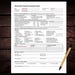 Workplace Hazard Assessment Form: Printable Safety Standards (PDF, Word ...