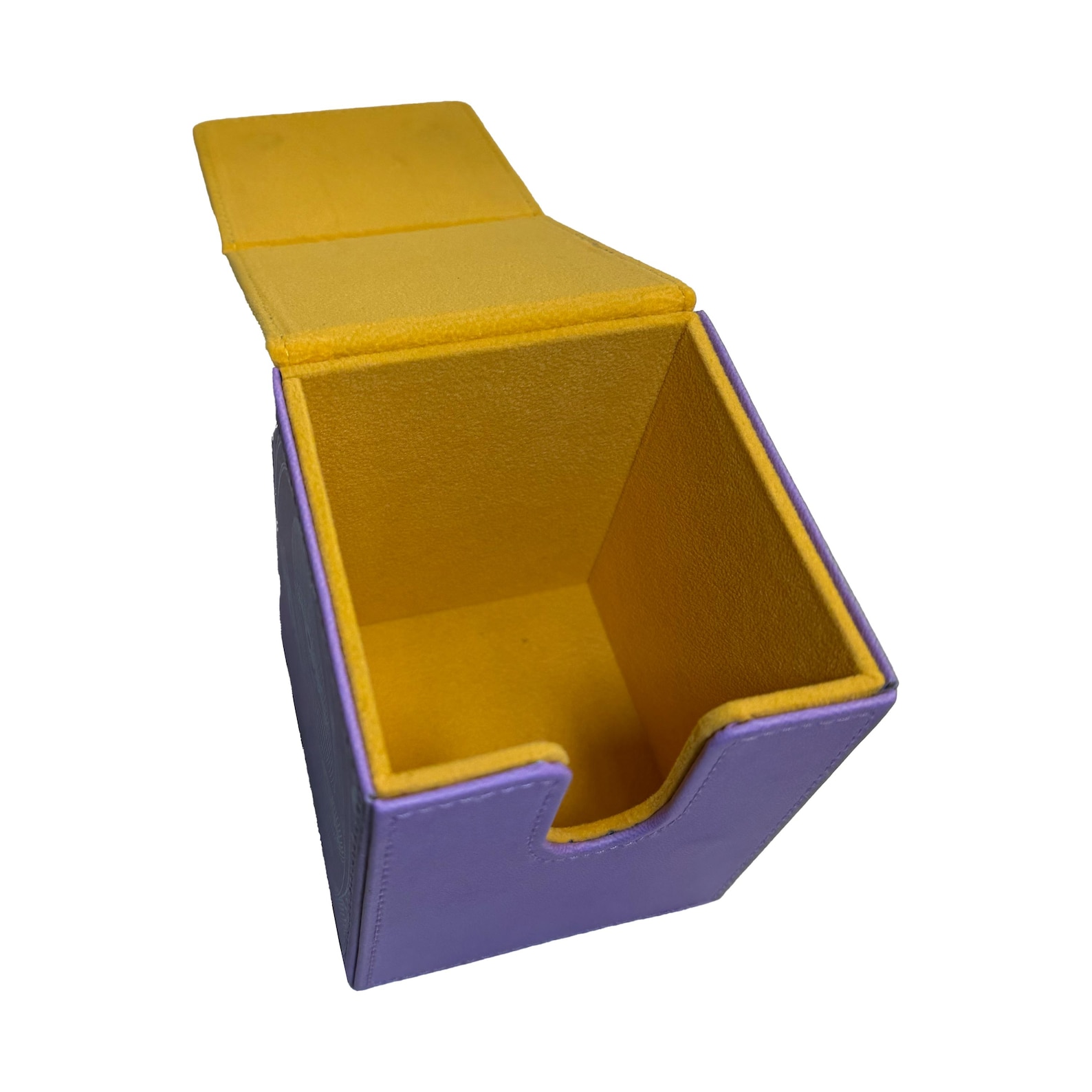 OP TCG PUDDING Themed Trading Card Game Purple Yellow Deck Box 100 ...
