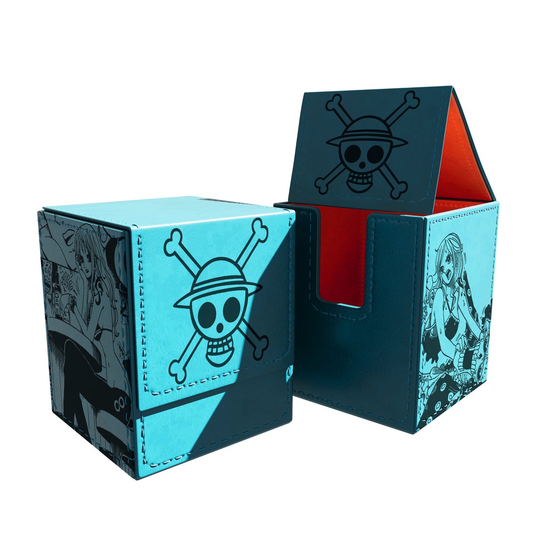 Nami One Piece Themed TCG Blue Deck Box - Etsy