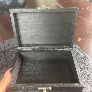 Baphomet Skull decorative Box for Altar Jewelry Standard Tarot Deck ...