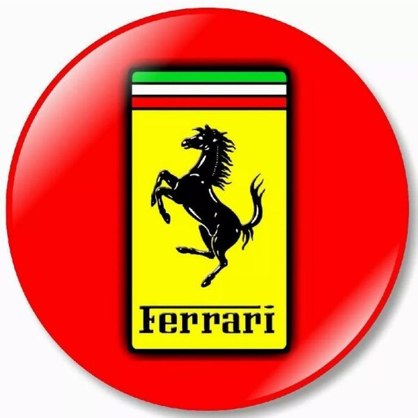Ferrari Pin Badge - Etsy