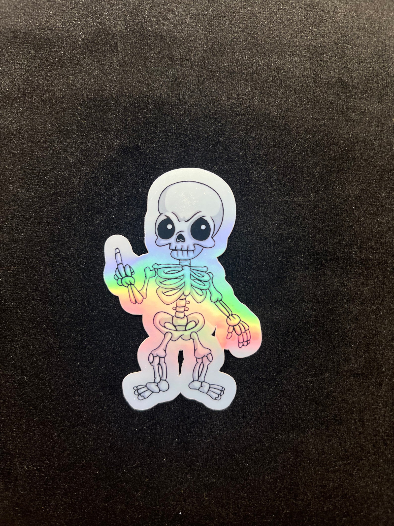 Sticker Clique "efem Skelly" Original Artwork Stickers - Etsy