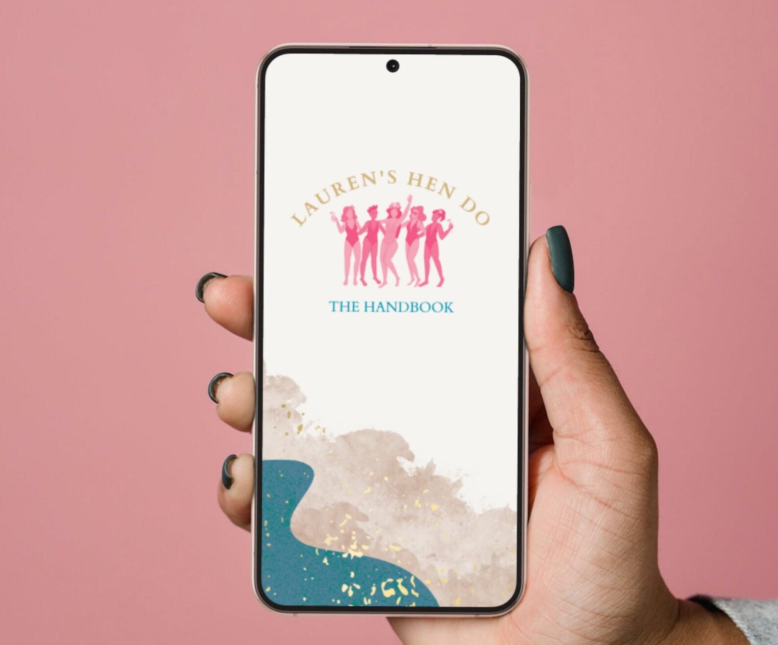 Beach Hen Do Itinerary Template | Mobile Hen Party Planner (digital ...