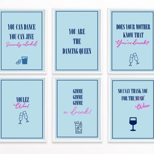 Mamma Mia Party Decorations Bundle / 26 Posters & Photobooth Props for ...