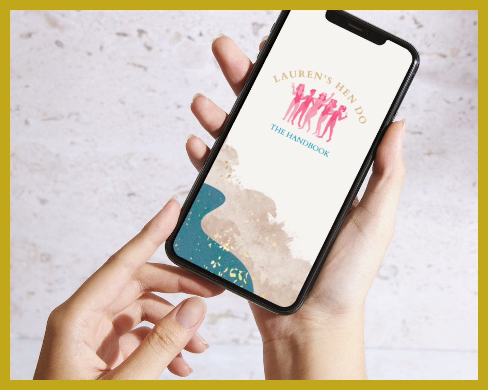 Beach Hen Do Itinerary Template | Mobile Hen Party Planner (digital ...