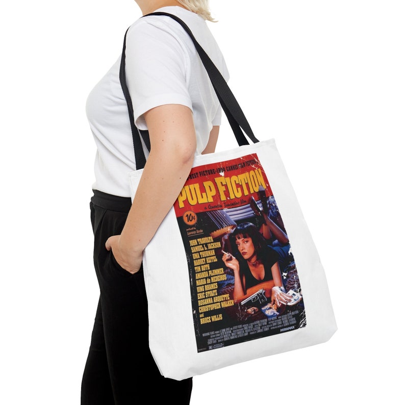 Pulp Fiction Movie Poster Tote Bag, All-over Print - Etsy