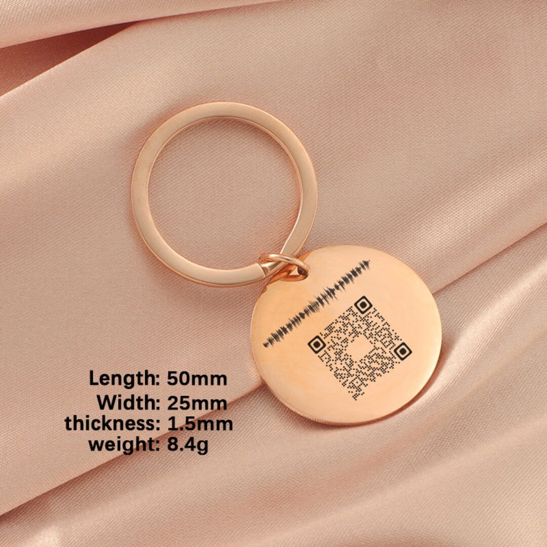 Audio Keychains, Music Plaques, Personalized Gifts With QR Code Scans ...